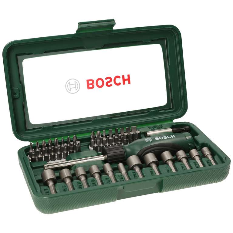 Bosch 46pc Screwdriver Bit & Nutsetter Set – £16.99 at Amazon | hotukdeals
