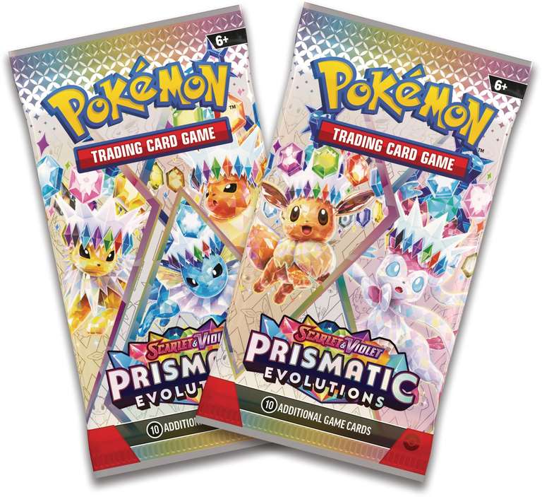 Pokémon TCG: Scarlet & Violet—Prismatic Evolutions Mini Tin Leafeon at ...