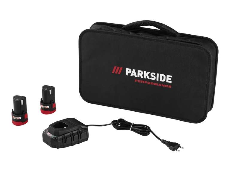 Parkside Performance 12V Starter Set - Cordless Drill & Impact at Lidl ...