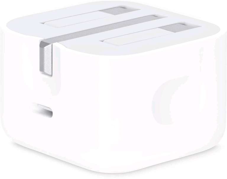 Apple Genuine MUVT3B/A 20W USB-C Power Adapter Foldable UK Plug - White ...
