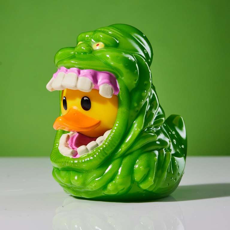 Slimer Cosplaying Rubber Duck Vinyl Figure 5.94 at Amazon Ghostbusters ...