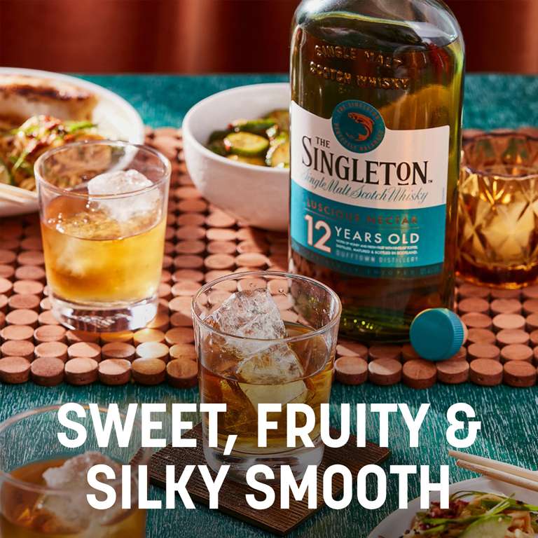 The Singleton 12 Year Old Single Malt Scotch Whisky | 40% vol | 70cl ...