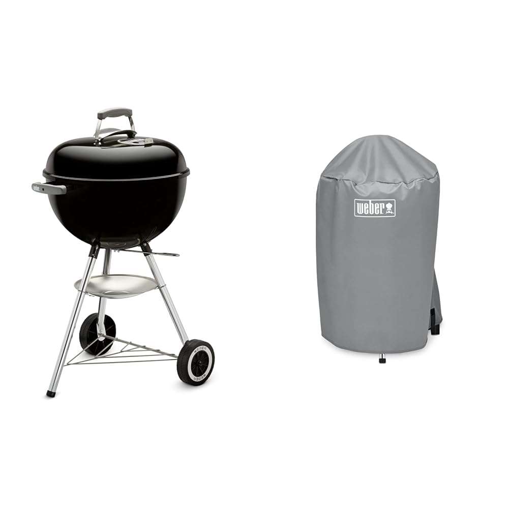Weber 1241304 Classic Kettle Charcoal BBQ 47cm + Cover £95.68 at Amazon ...