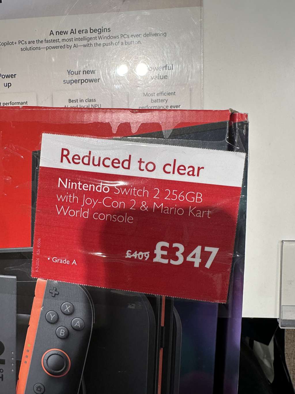 Nintendo Switch 2 + Mario Kart World Grade A (New) at Trafford Centre ...