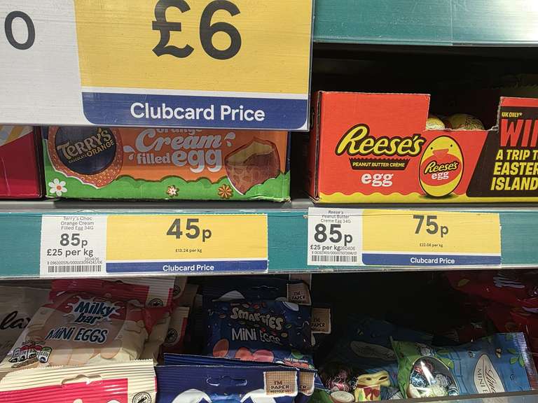Terry’s Chocolate Orange Cream Filled Egg 34g – Tesco Nuneaton deal at ...