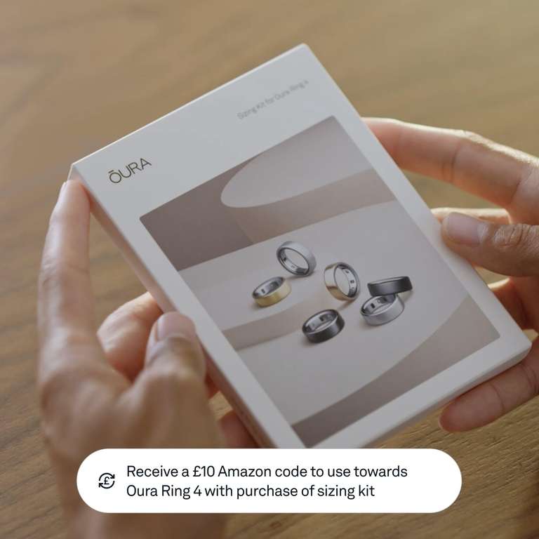 Oura Ring 4 Sizing Kit - £4.99 at Amazon | hotukdeals
