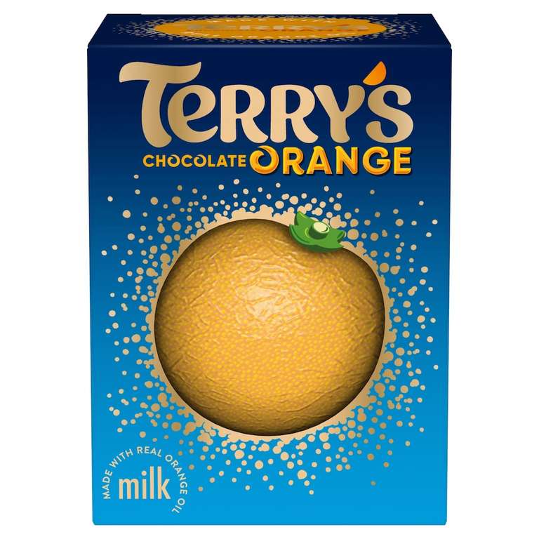 Terry's Milk Chocolate Orange Ball 145g (Clubcard Price) Tesco £0.95 ...