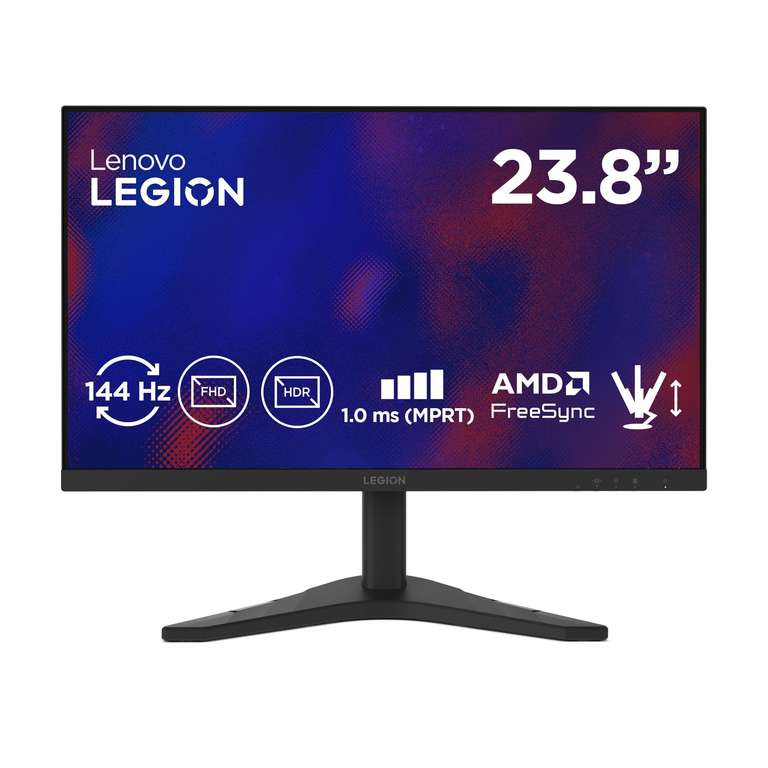 Lenovo Legion R24s Gaming Monitor 23.8 FHD IPS, 144Hz, 1ms MPRT at Amazon