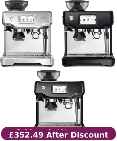 Sage Barista Pro/Touch Refurbished Sale – Up to 40% Off + Extra 20% Off ...