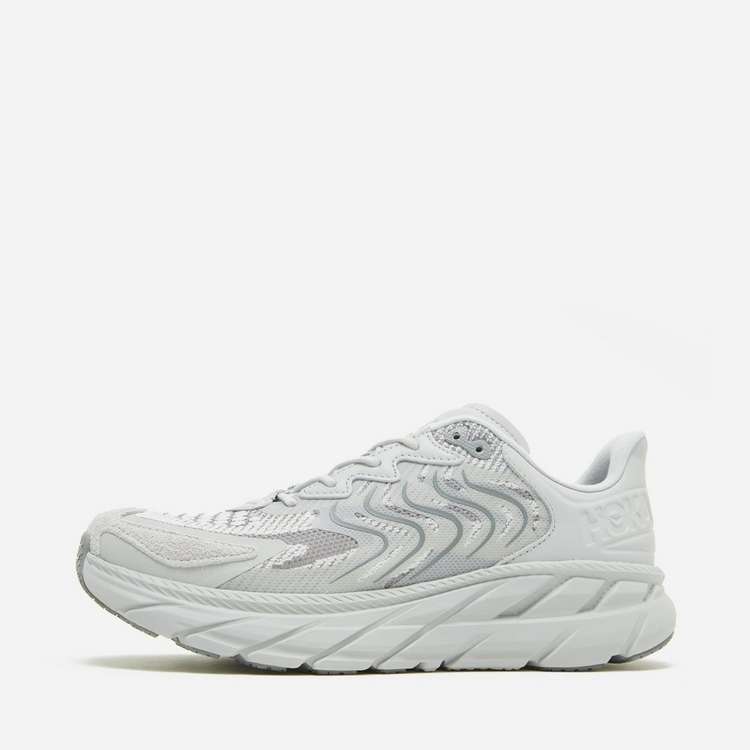 HOKA Clifton LS Shoes - Grey/White 7-11.5 £55 at Hip Store | hotukdeals