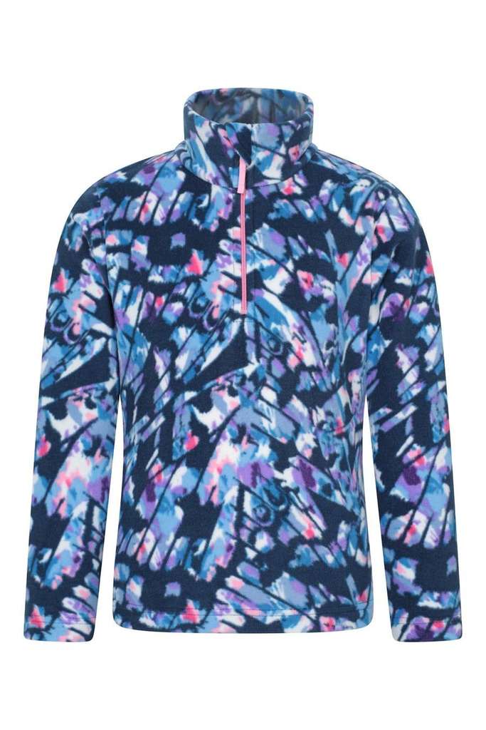 Endeavour Kids Printed Half-Zip Fleece - 2-13yrs, £7.99 at Mountain ...