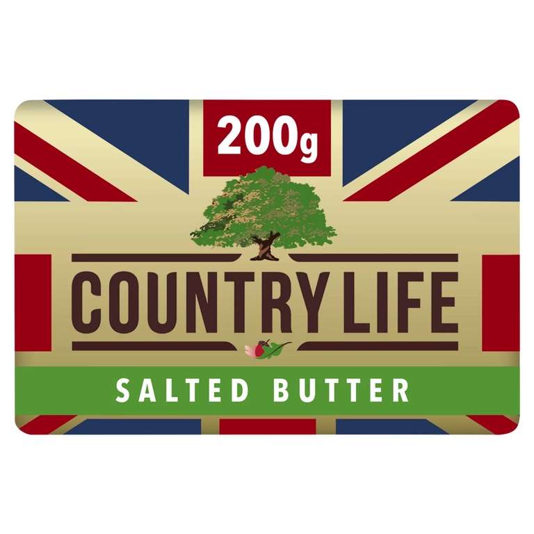Country Life salted butter 200g at ASDA Groceries – great price ...