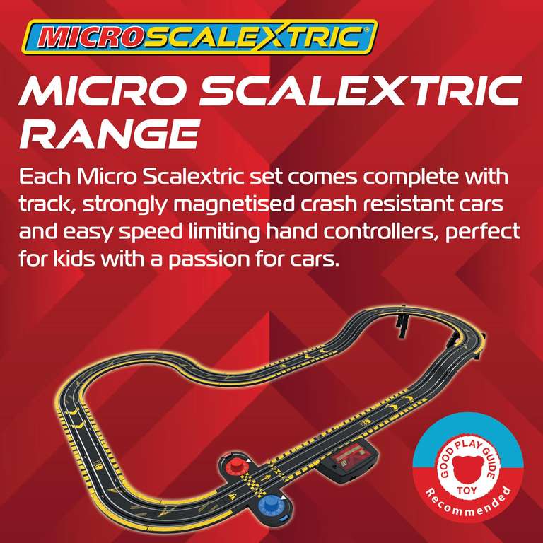 Scalextric Micro Law Enforcer Race Set for Kids 4+ at Amazon - £49.99 ...