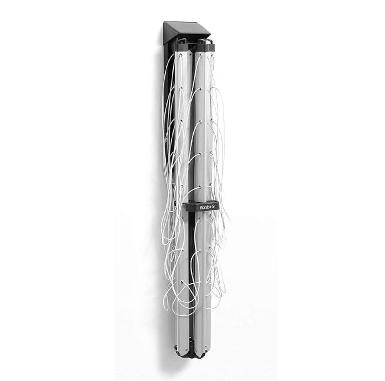Brabantia WallFix Retractable Washing Line with Protective Fabric Cover ...