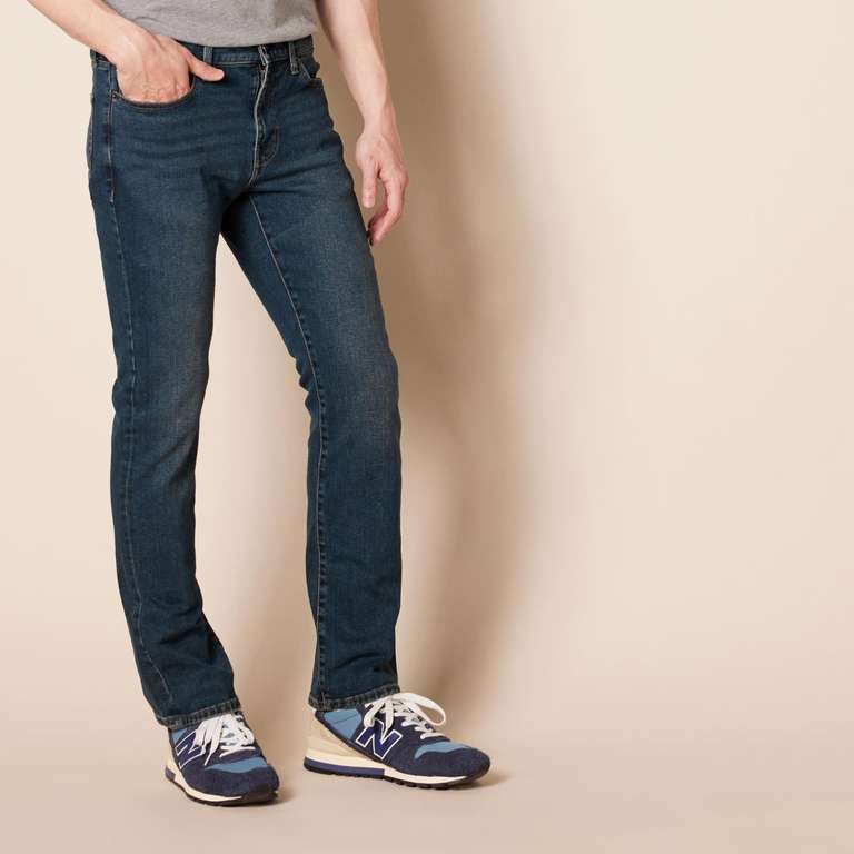 Amazon Essentials Men's Jeans Slim Fit Stretch Bootcut - £9.32 at ...