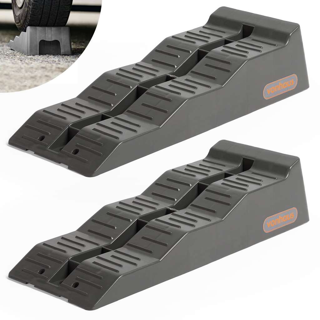 VonHaus Caravan Levelling Ramp Set - 2.5 Tonne Capacity (Sold and ...