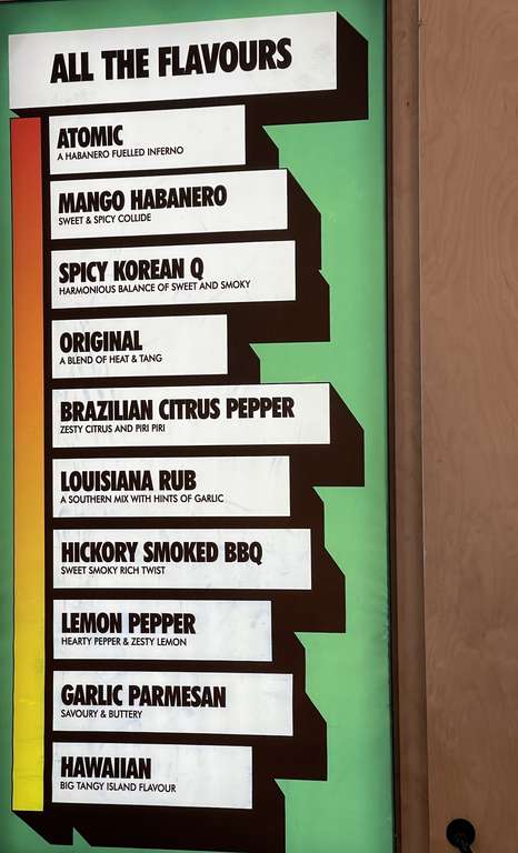Free 8 Wings/Boneless (worth £7.50) when you spend £7.50 Eat-in ...