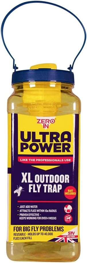 Zero In Ultra Power XL Outdoor Fly Trap – £5.50 at Amazon | hotukdeals