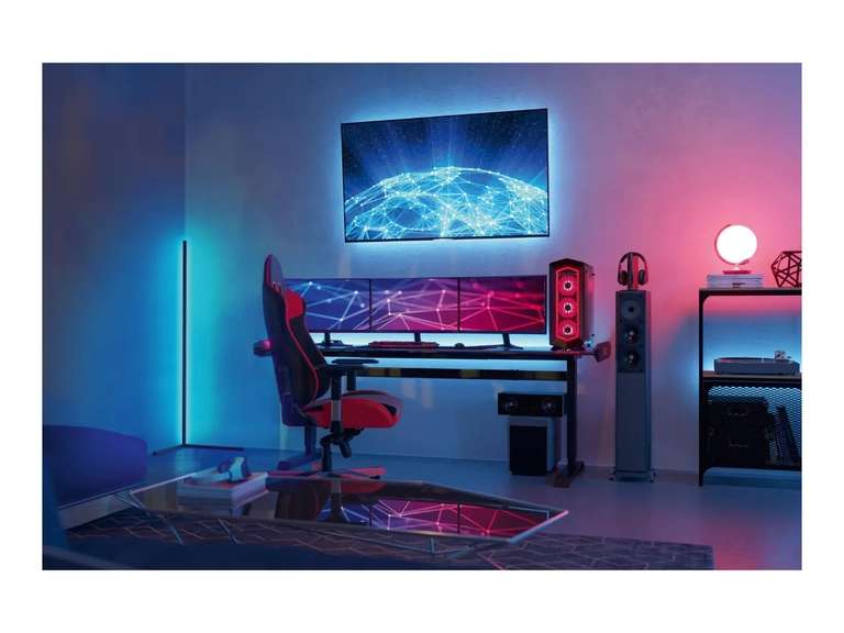 Ansmann LED Corner Lamp - Multi-Colour Lighting for £19.99 at Lidl ...